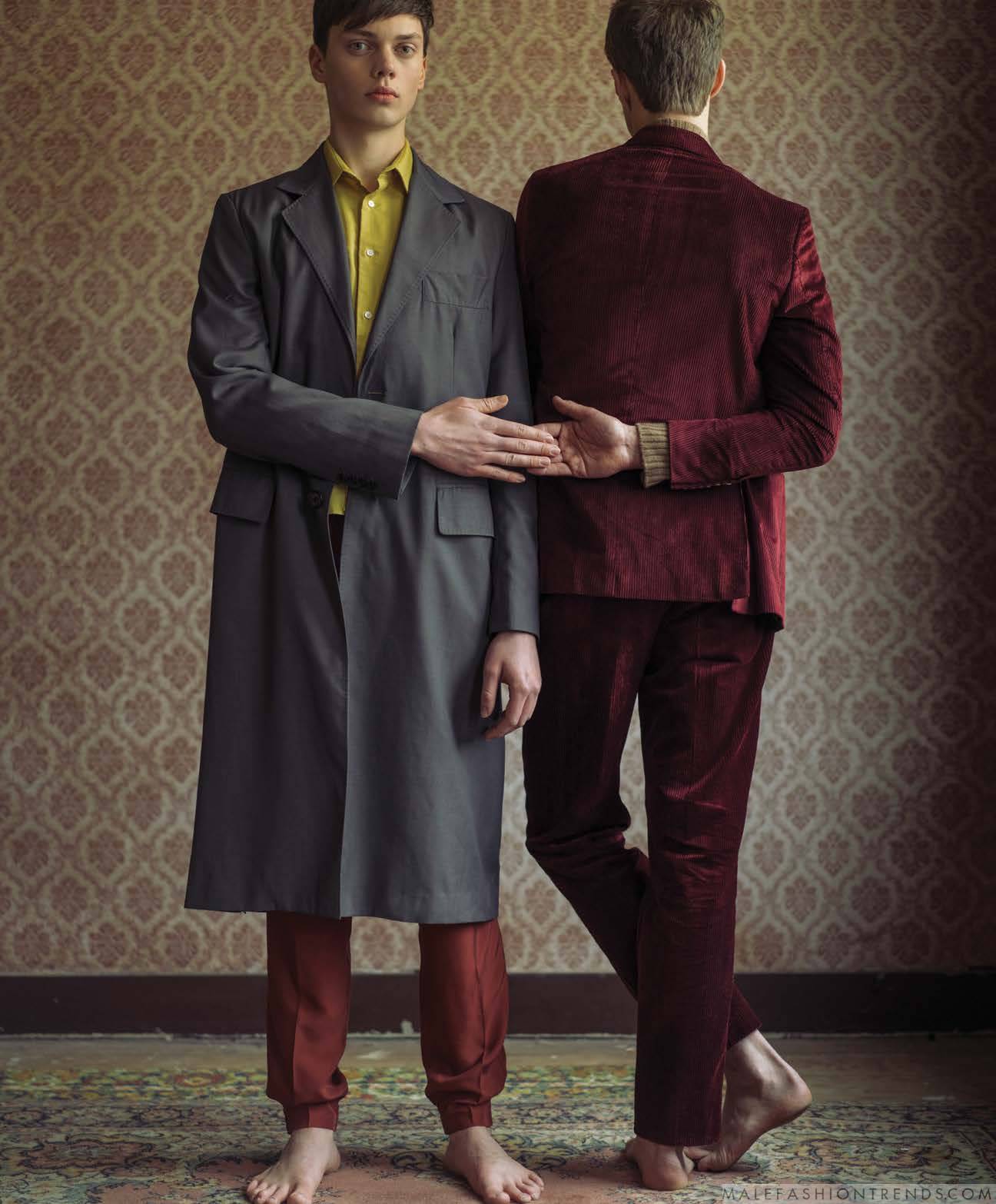 Aiala Hernando captura tailoring oversize para Essential Homme Magazine