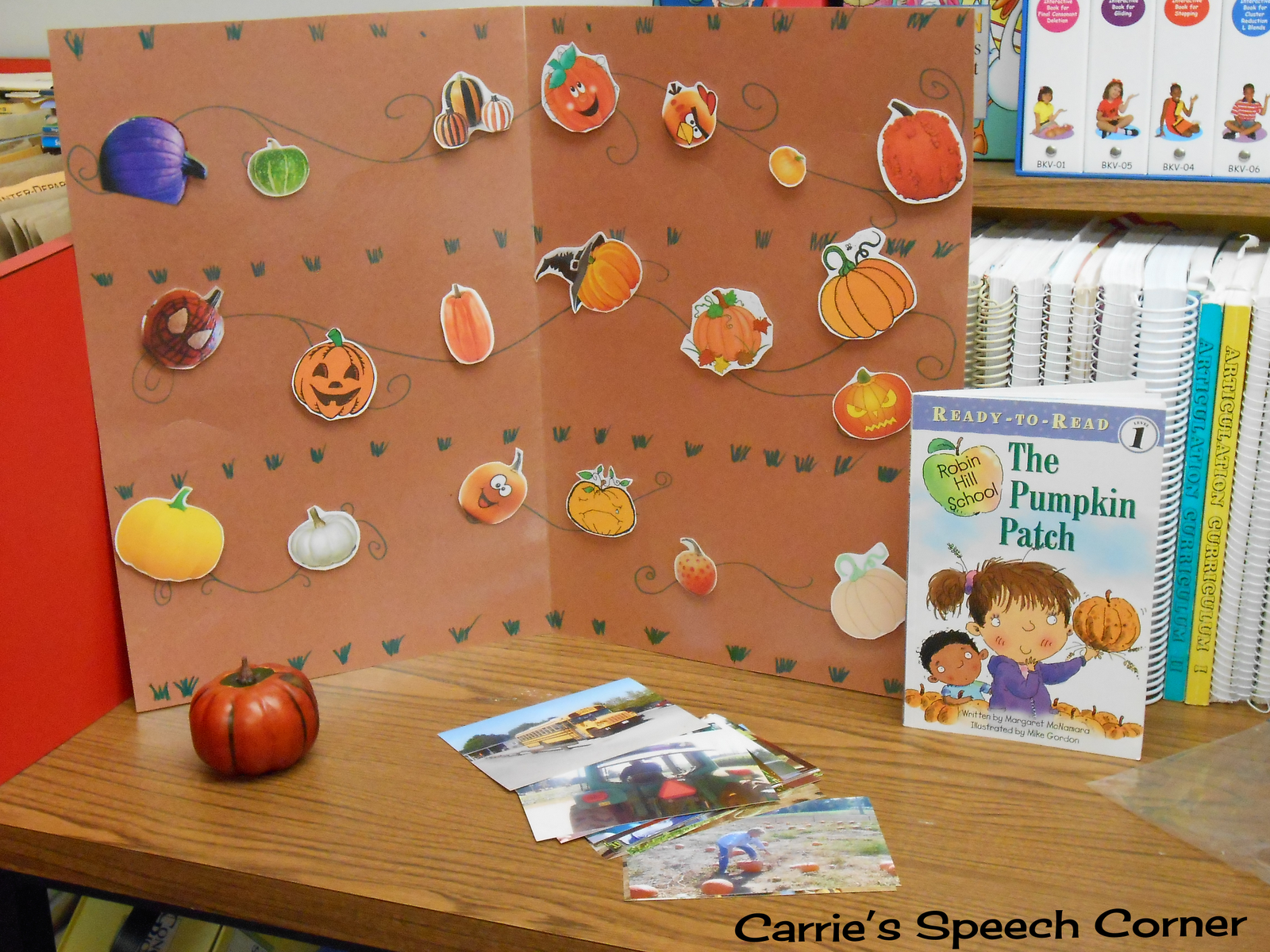 Carrie's Speech Corner: Book of the Week: The Pumpkin Patch