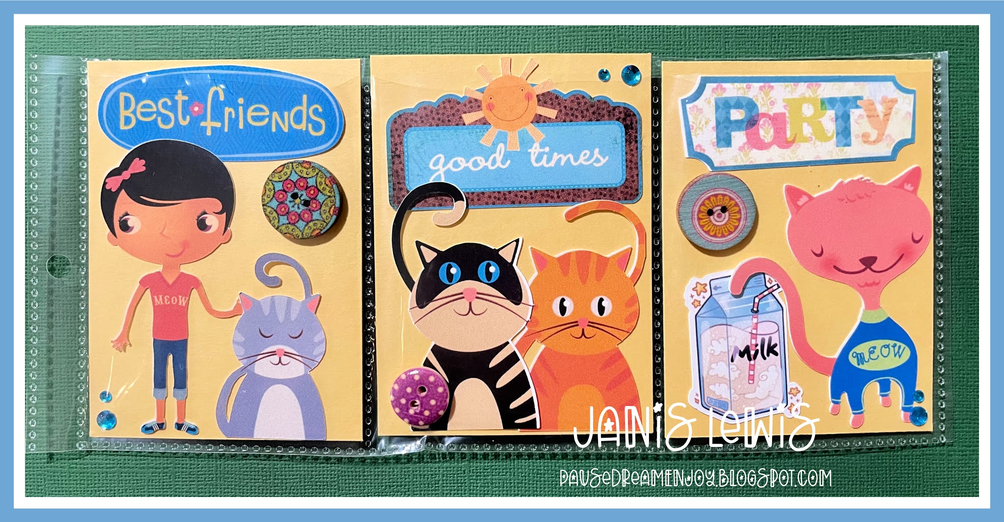 Pause Dream Enjoy: Pet Themed Mini Pocket Letter