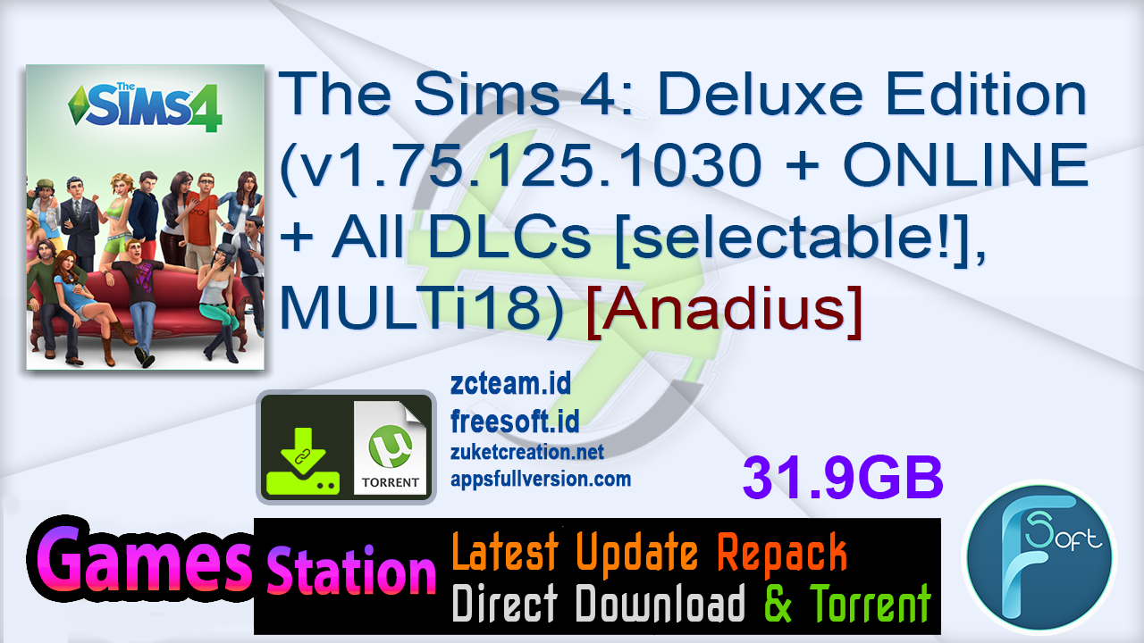 Sims 4 Anadius / The Sims 4 Repack Deluxe Anadius v1.67.45.1020 - Mundo ...