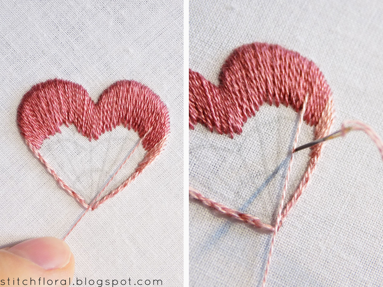 Needlepainting tips part 8: Importance of correct direction - Stitch Floral