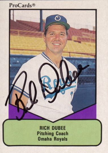 Daily Autograph: Rich Dubee