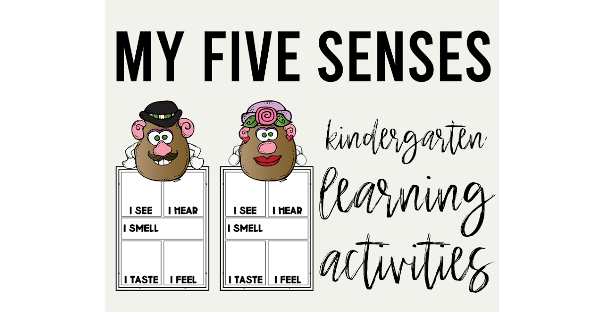 5 Senses Potato Head and We Can Do It! freebie | Mrs. Bremer's Class