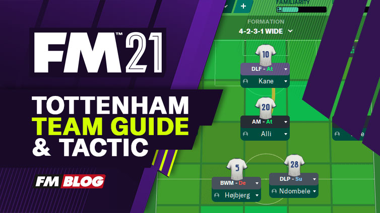 Football Manager 2021 Tottenham - Tactic | Team Guide | FM21 | FM Blog ...