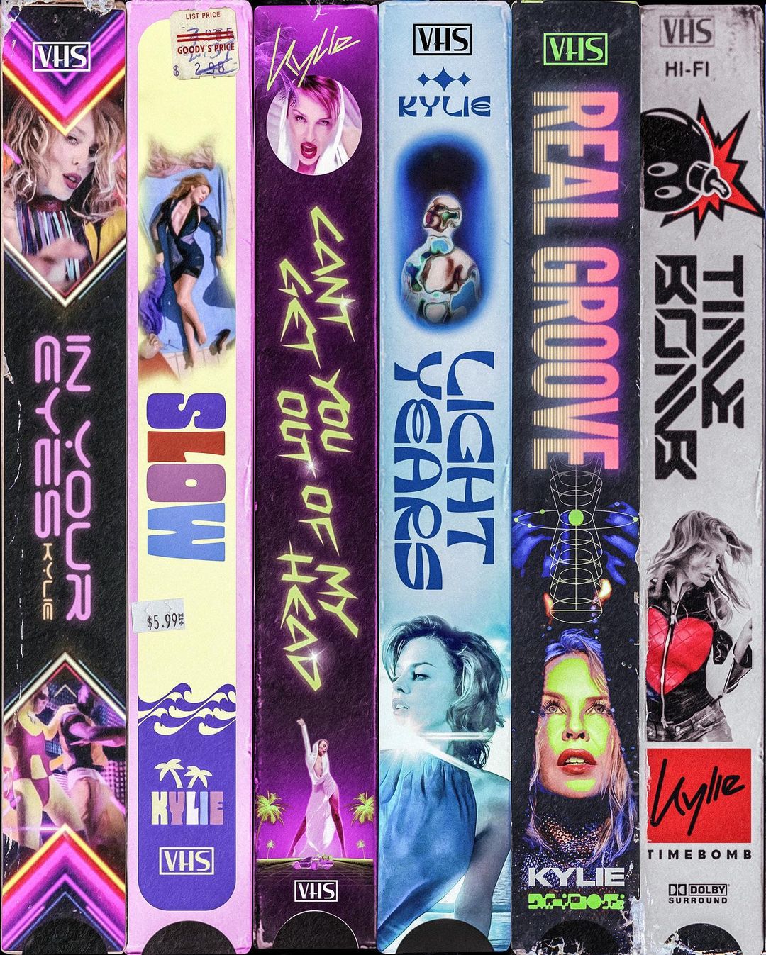 Kylie Fanmade Art: VHS Art