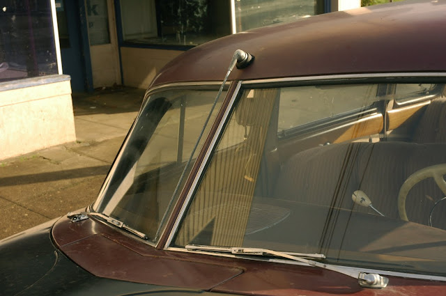 OLD PARKED CARS.: 1949 Hudson Commodore Sedan.