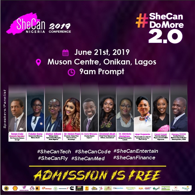 SheCan Nigeria Sets to Hold 2019 Edition "SheCan Do More! 2.0" - Brand ...