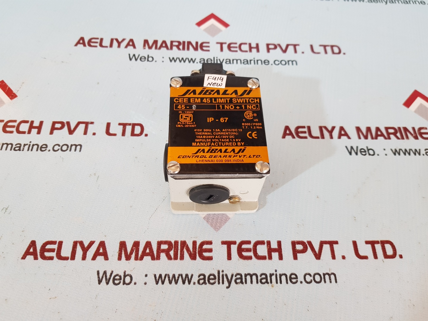 JAIBALAJI CONTROL CEE EM 45 LIMIT SWITCH - Aeliya Marine