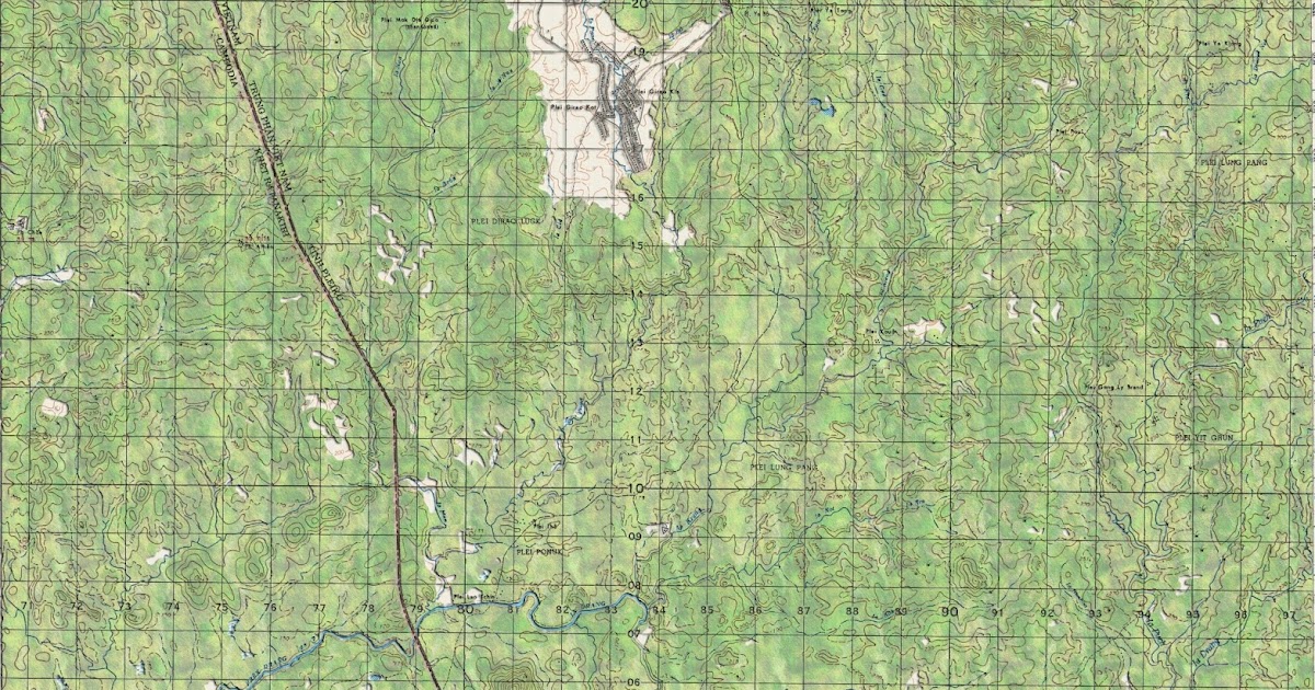 The Digital Military Historian: LZ Xray map