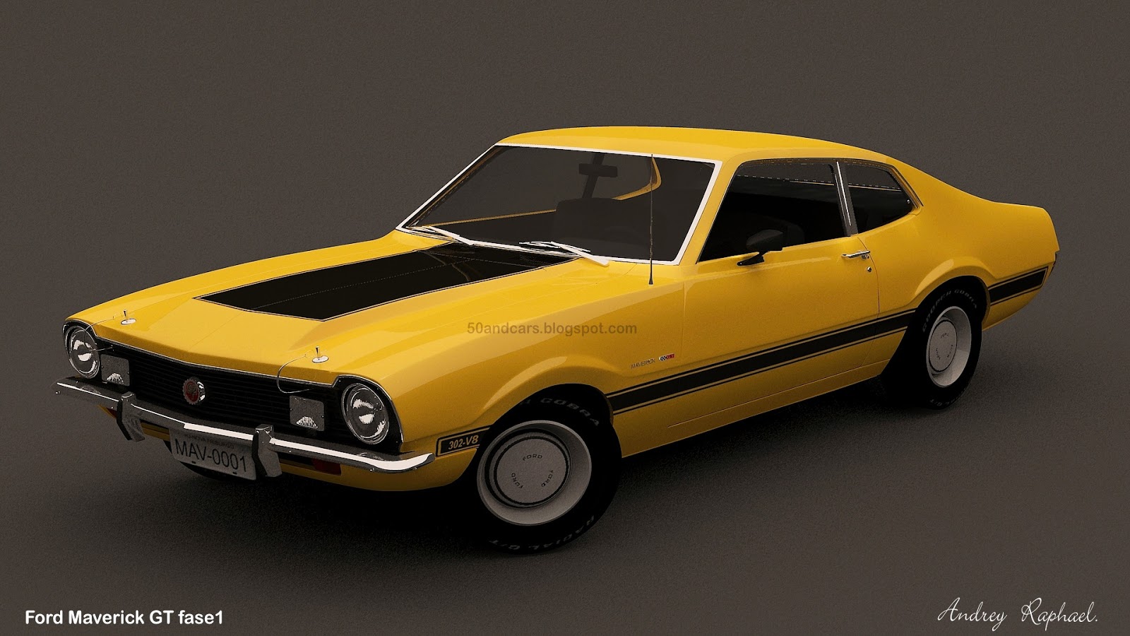 Andrey Raphael 3D : Puma GTE 1972 modelo 3D