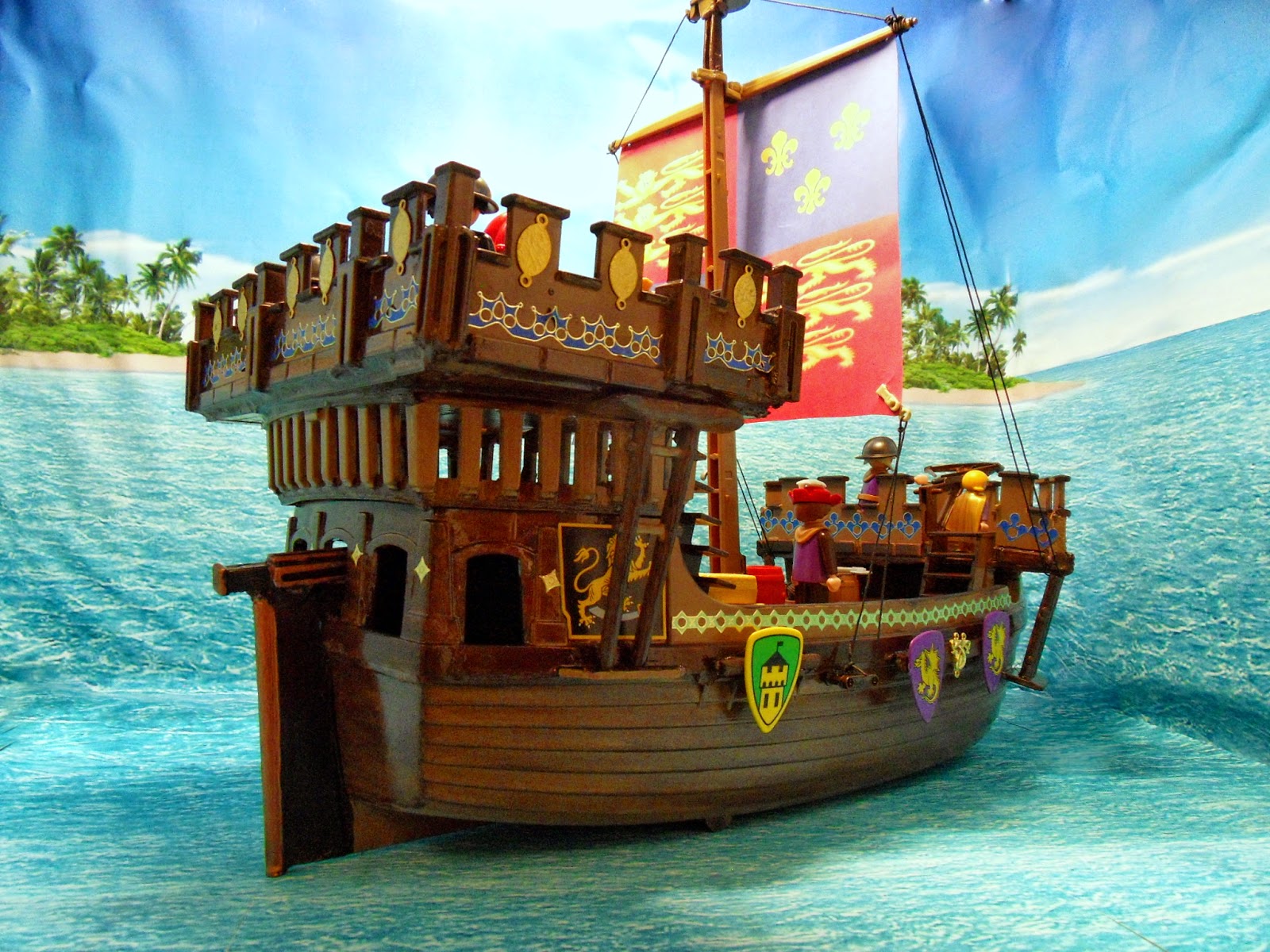 Medieval Cog Ship ThomasTitle Emma.J's Medieval