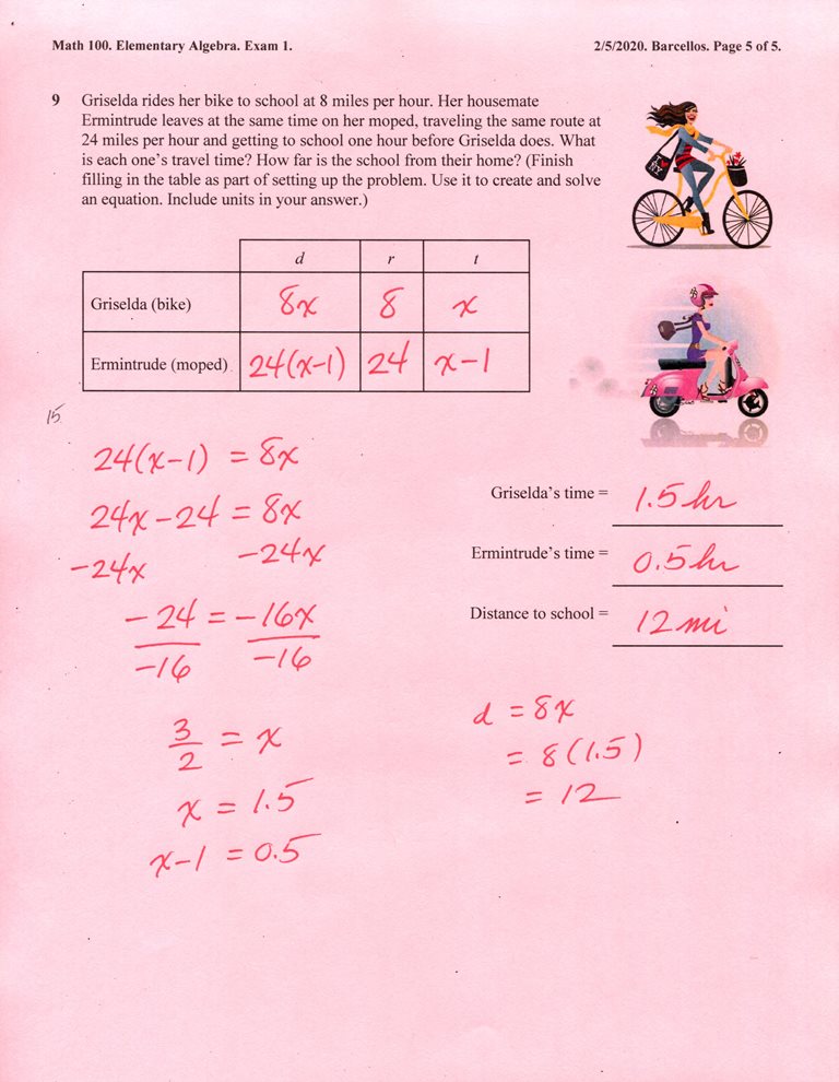 Mr B's Math Blog: Math 100 (spring 2020): Exam 1