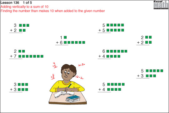 Excel Math: Down for the Count: Math Games