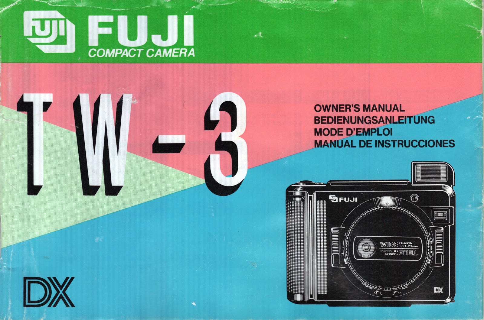 The Chens: The User's Review: Fuji TW-3 Half-Frame 35 mm Compact Camera ...