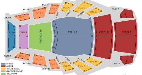 Great Buildings: Concert Hall Diagram Layout