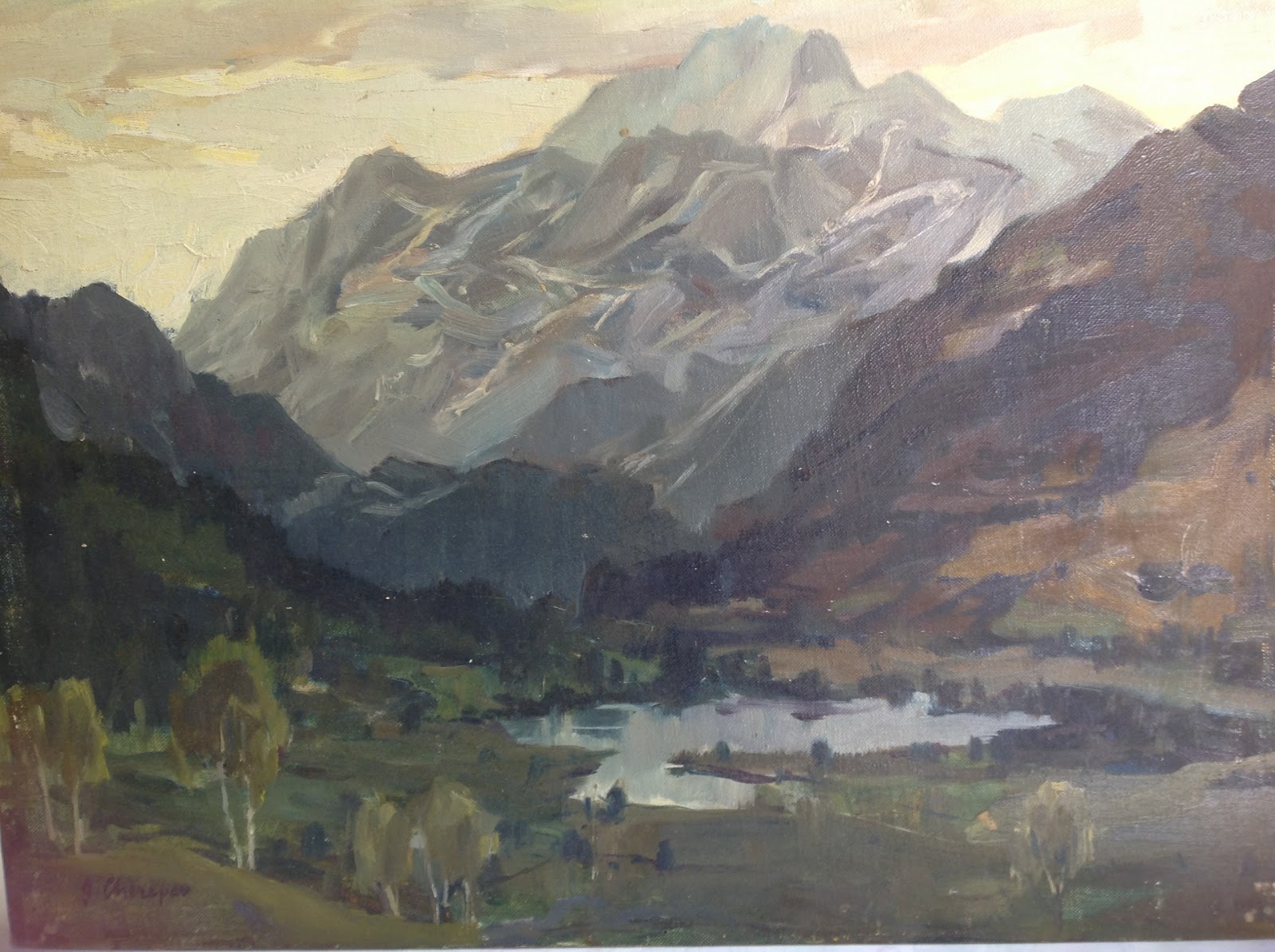 George Cherepov Paintings: 3 Paintings by George Cherepov