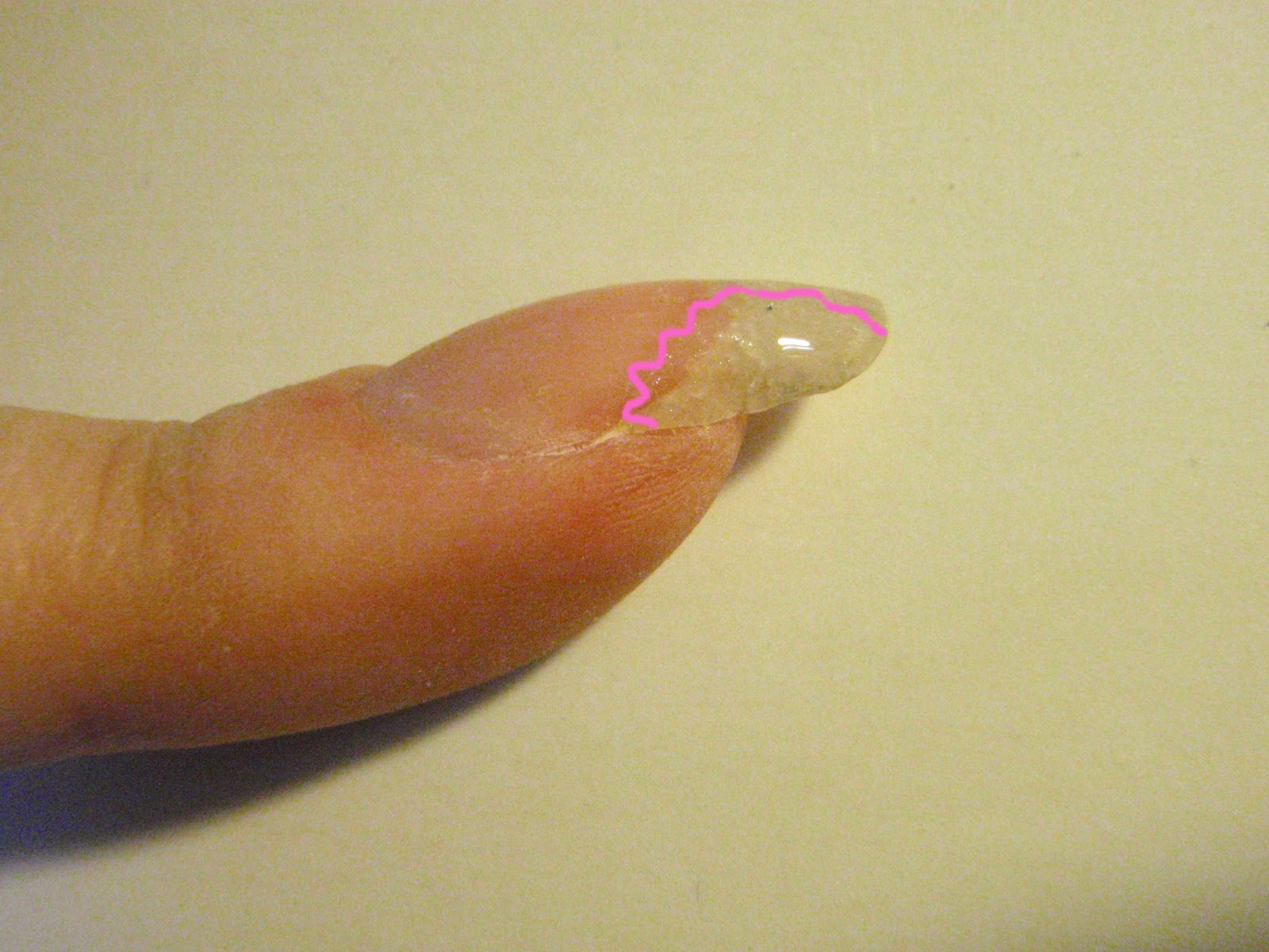 Nail Corner: Tutorial: How to fix nail-damages with tea bag-paper?