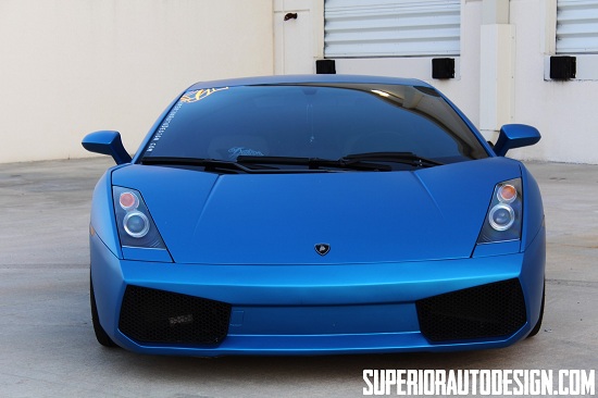 Matte Blue Lamborghini Gallardo by Superior Auto Design | Carsfresh