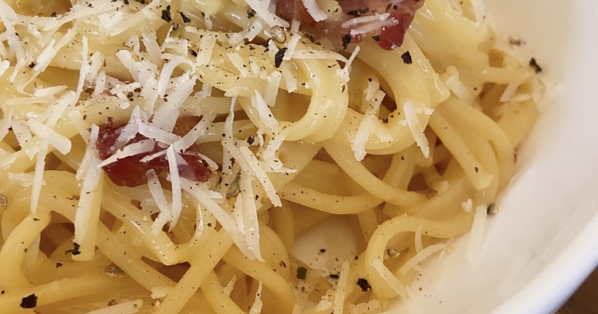Alex Lately : Spaghetti Carbonara: Version 2