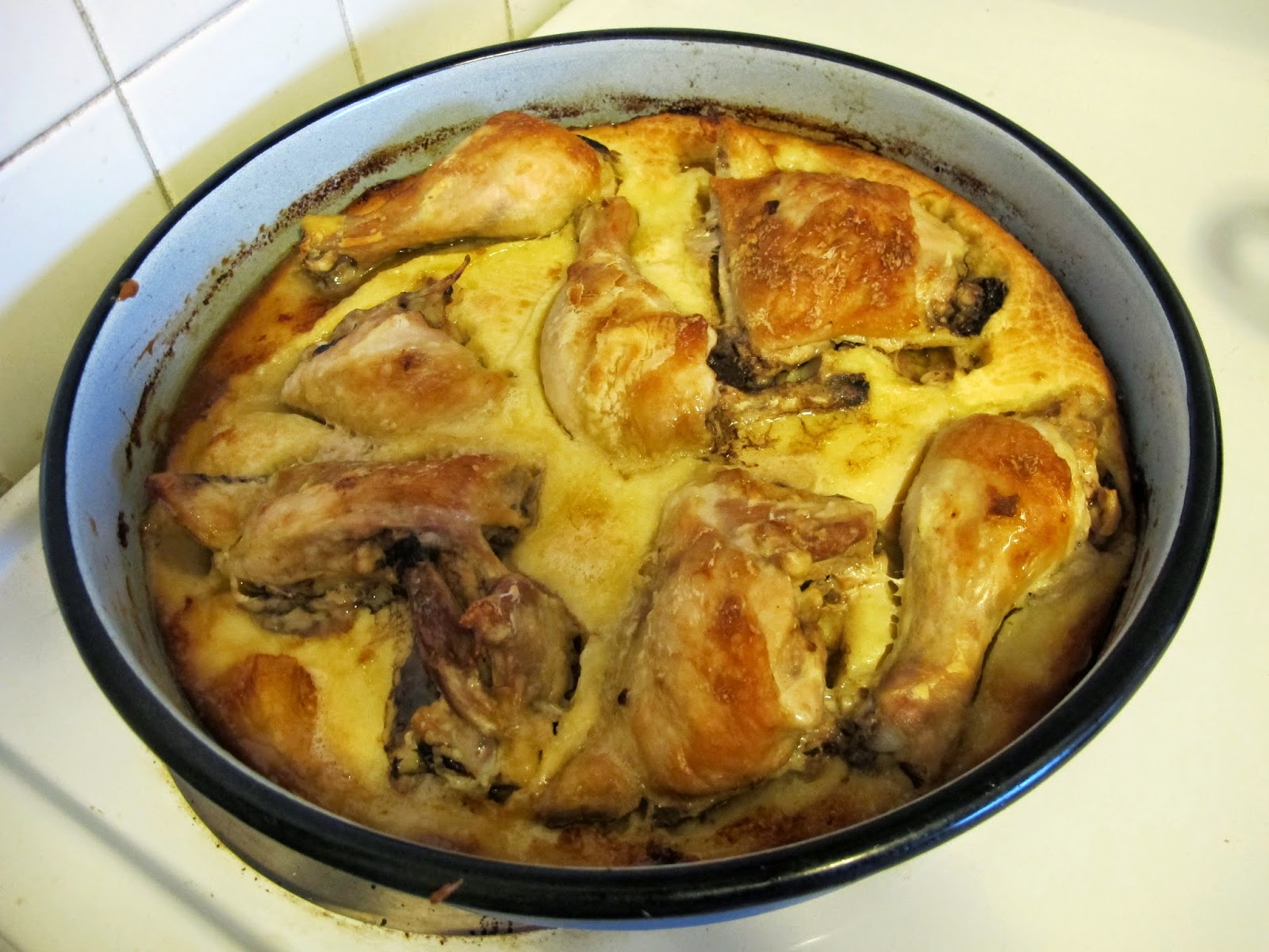 World Traveler Recipes: Kvrgusa - Bosnian Chicken Pie