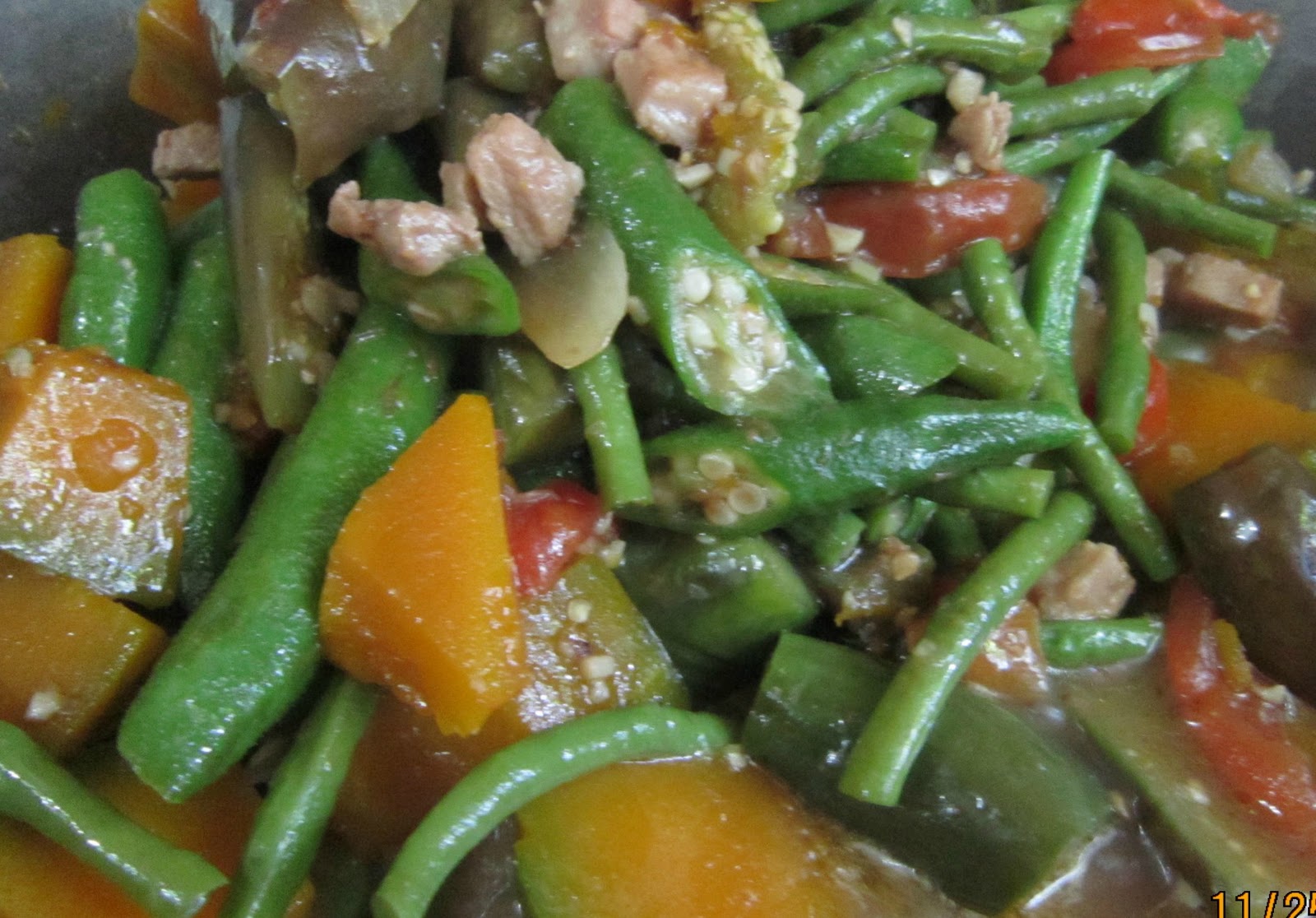 The Queen can cook: Pinakbet