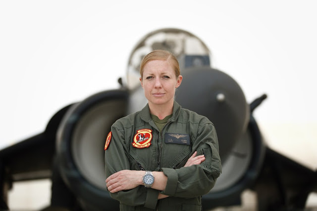 Capt. Kelsey Casey, the only female AV-8B Harrier pilot in the Marine ...