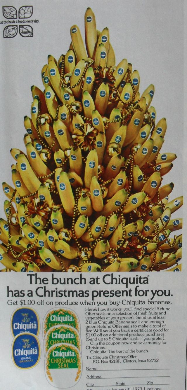23 Vintage Banana Ads We Love ~ Vintage Everyday