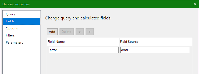 SSRS OR SSRS Refresh Fields SSRS OR SSRS Refresh Fields