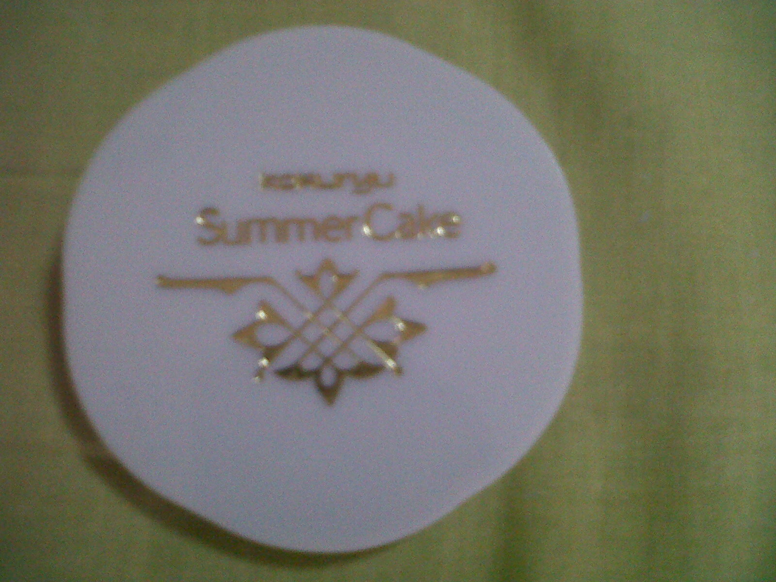 Pantang2.my: BEDAK ARAB KOKURYA SUMMER CAKE