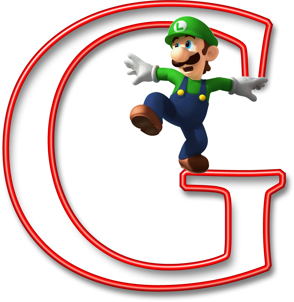 Abecedario con Personajes de Super Mario Bros. - Oh my Alfabetos!