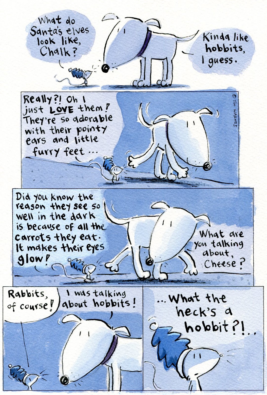 Chalk & Cheese Comics: December 2012