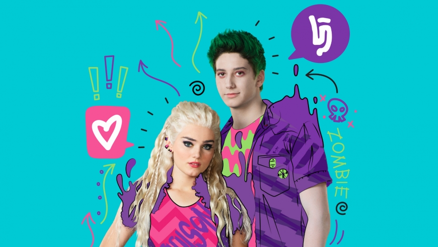 Bibi Leitura : Disney Zombies 2- Papel de parede