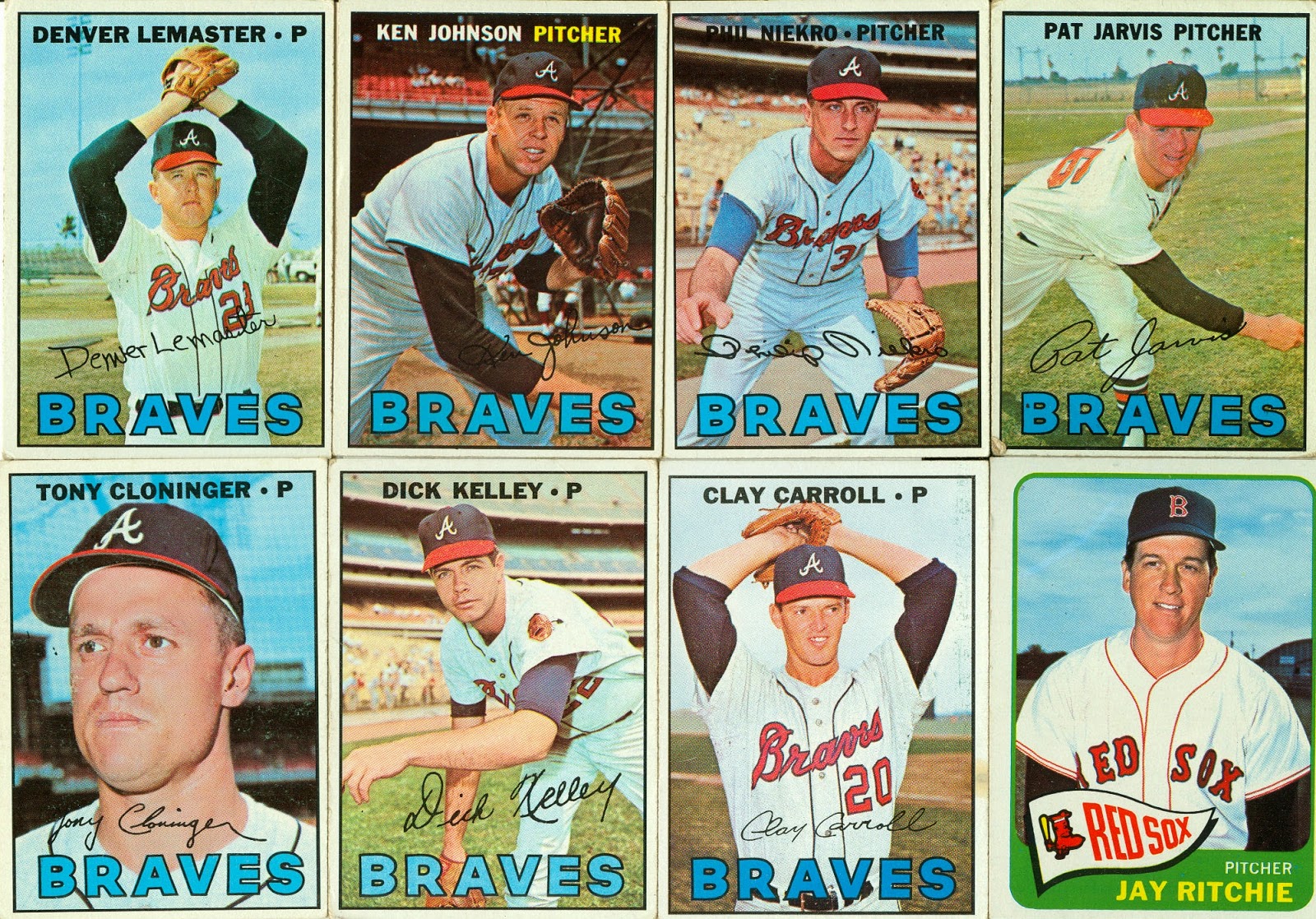 1967 Topps Baseball: The 1967 Braves