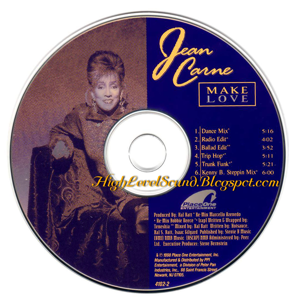 highest level of music: Jean Carne - Make Love-(CDM)-1998-hlm