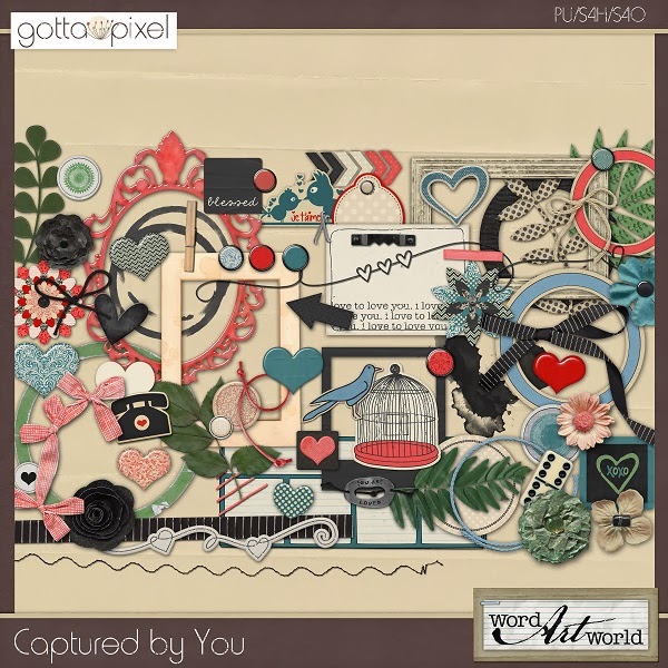 Word Art World: NEW "Captured by You" on SALE from Word Art World!