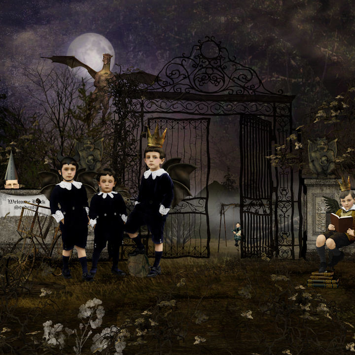 pigs in pink: GOTHIC FAIRY CHILDREN