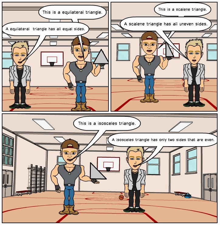 Room 121: Types of Triangles Comics