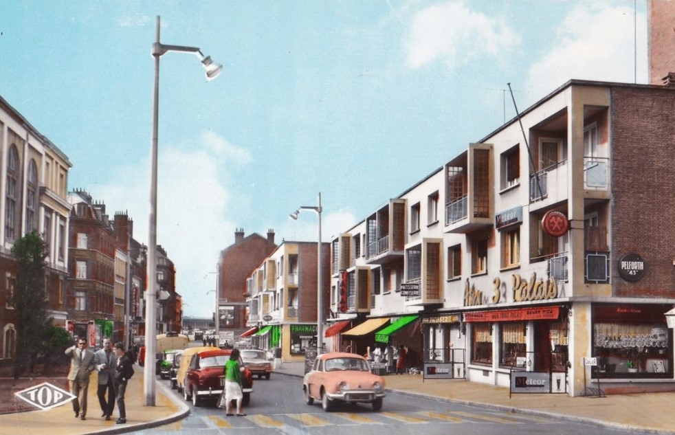 CARTES POSTALES JOSEPH TOP " Dunkerque la Ville " Années 50