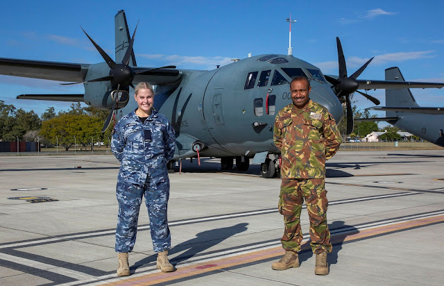 Australian Airforce begins sister squadron arrangement with the Papua ...