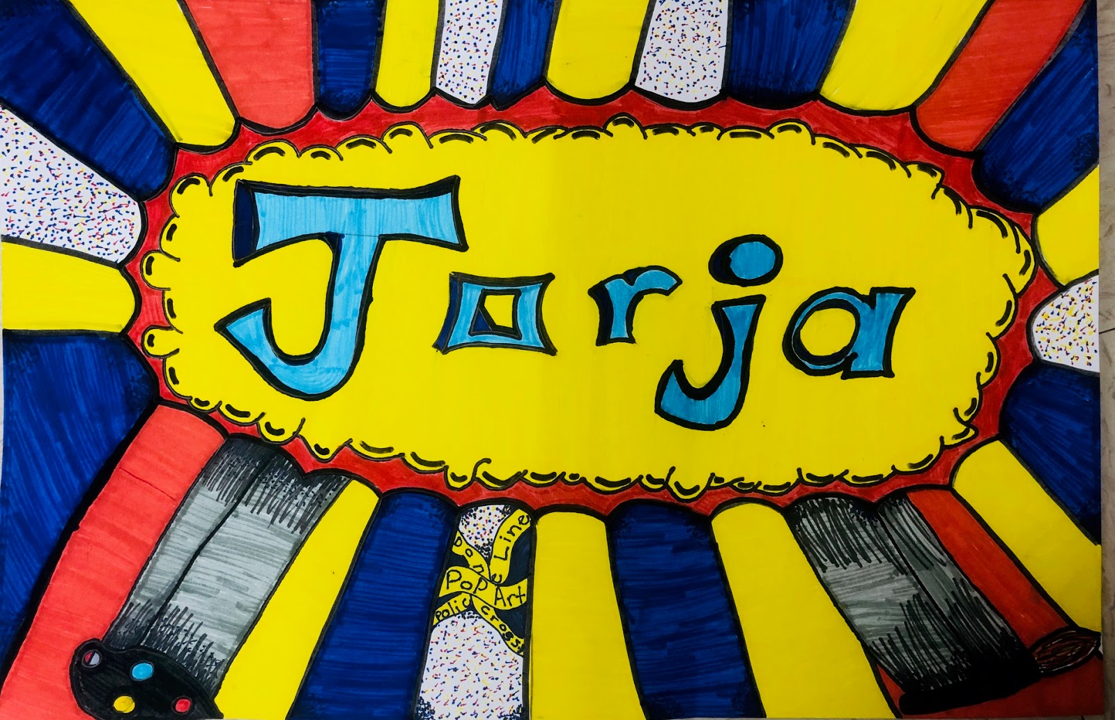 The Lost Sock : Pop Art Name