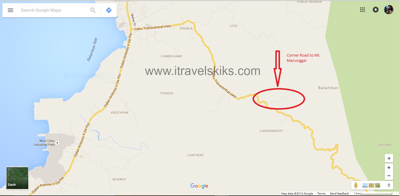 itravelskiks: How to get to Mt. Manunggal and The Monolith, Balamban ...