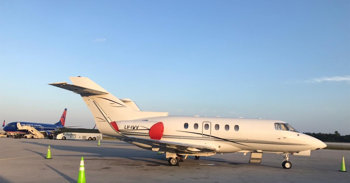 Historias Individuales: LV-IWV Hawker 800XP2 c/n 258287