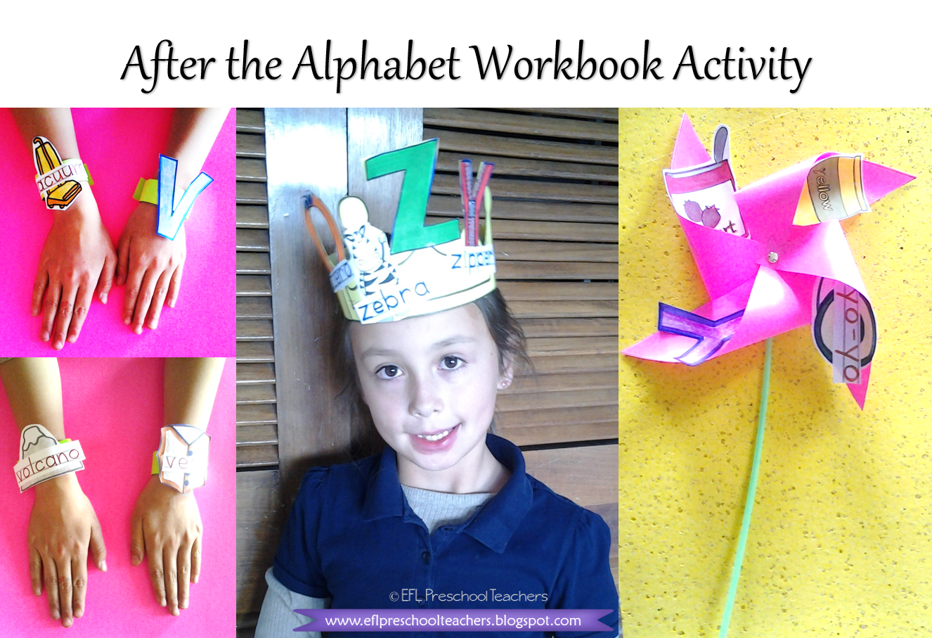 EFL Elementary Teachers: Alphabet Workbook or Worksheets and more for ...