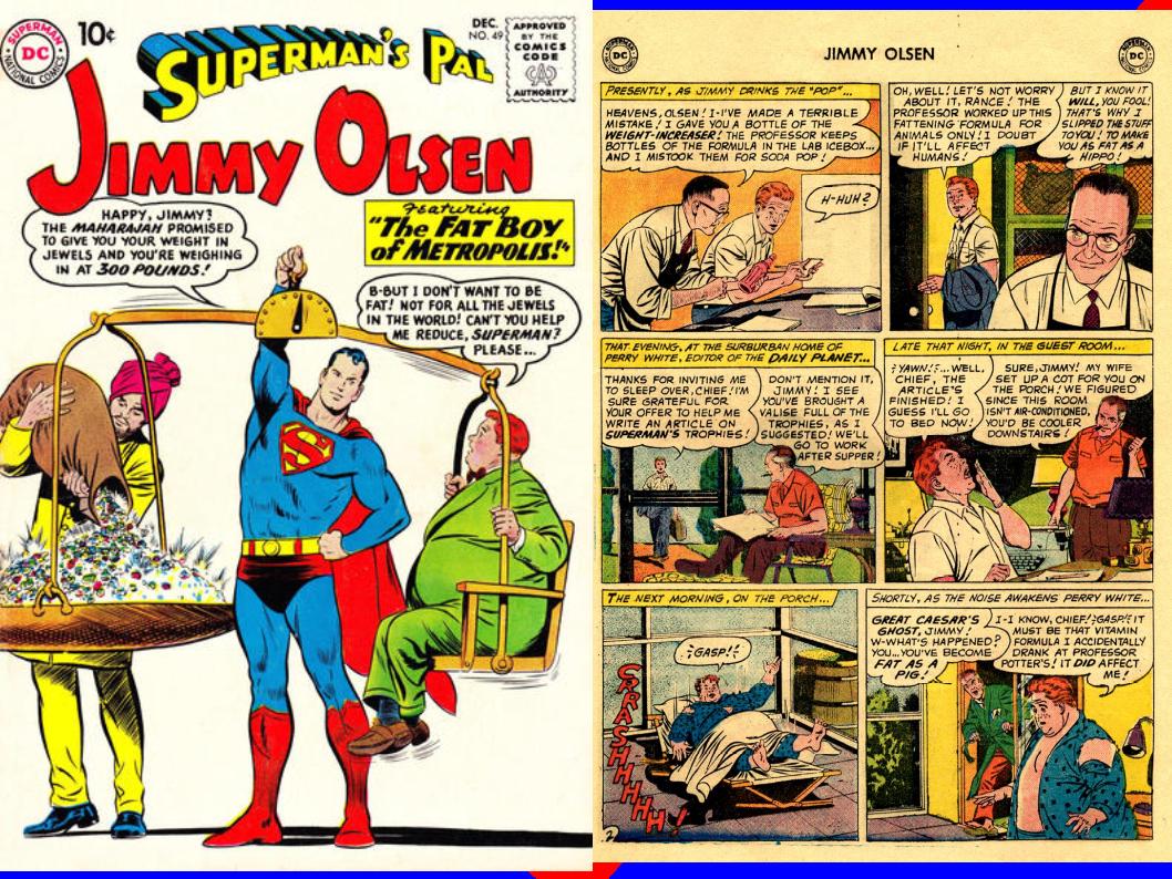 Dave's Comic Heroes Blog: Jimmy Olsen Big Transformation