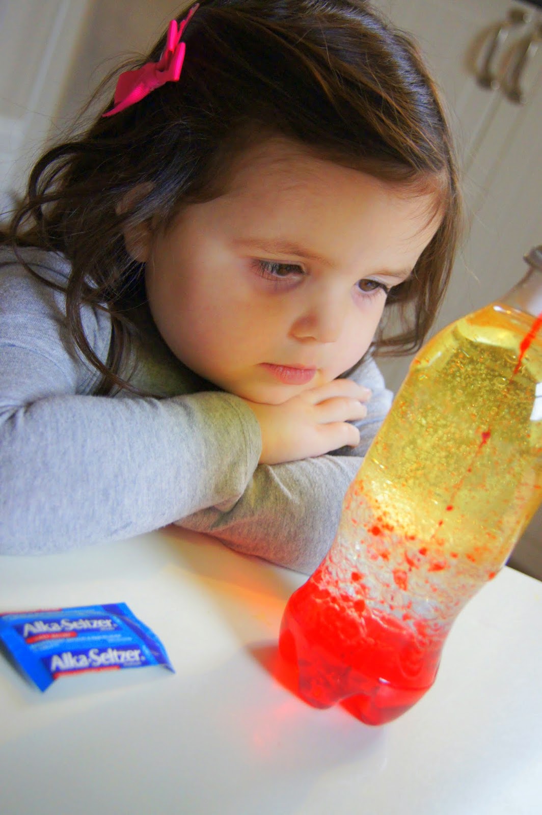 "Making Montessori Ours": Lava Lamp Experiment, Science At Home