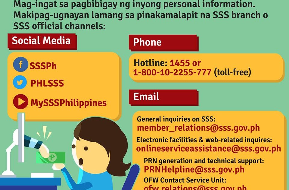 Text SSS – SSS SMS Inquiry | SSS Hotline Customer Service with other ...