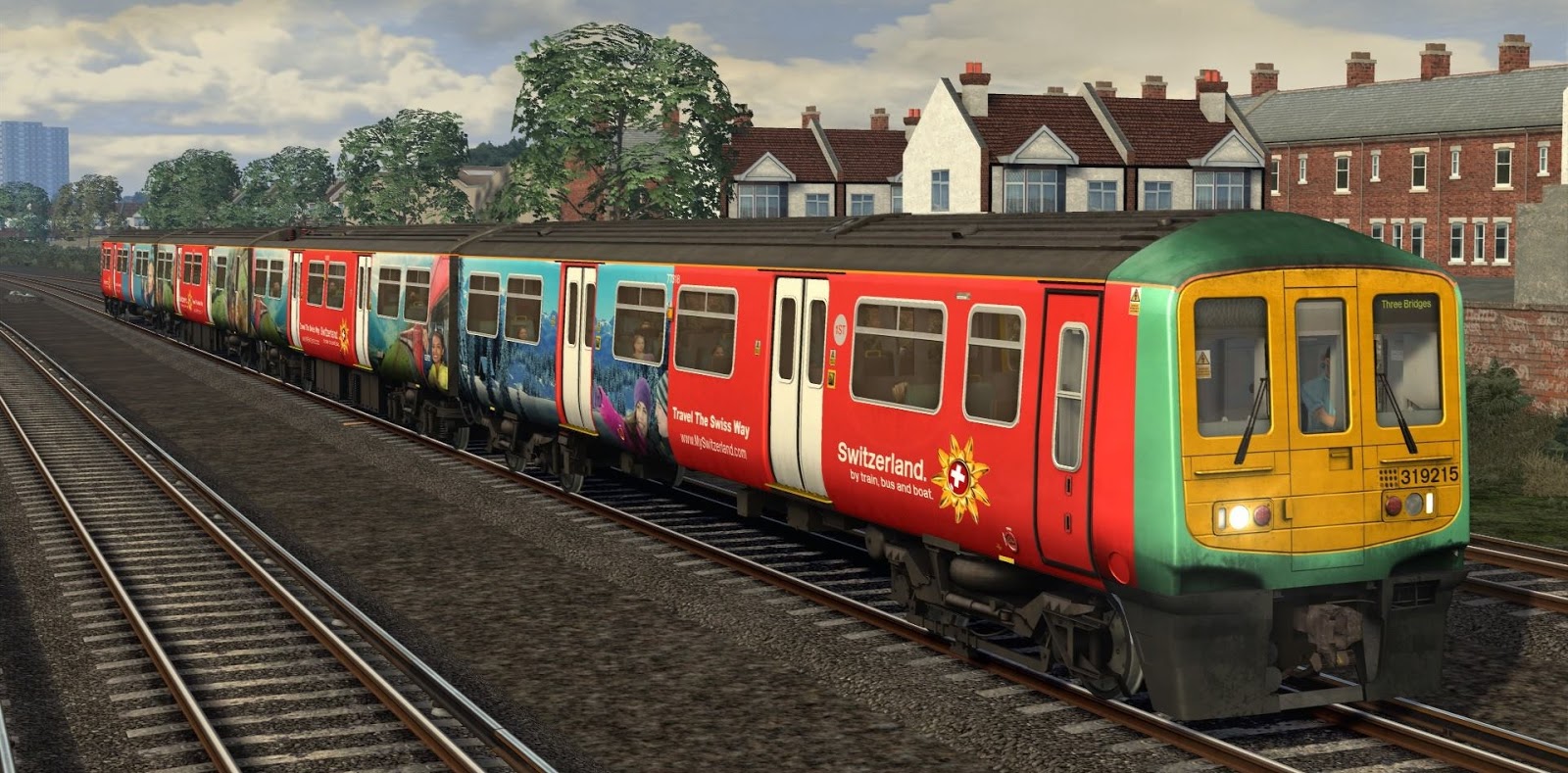 DPSimulation: Class 319 'Visit Switzerland'