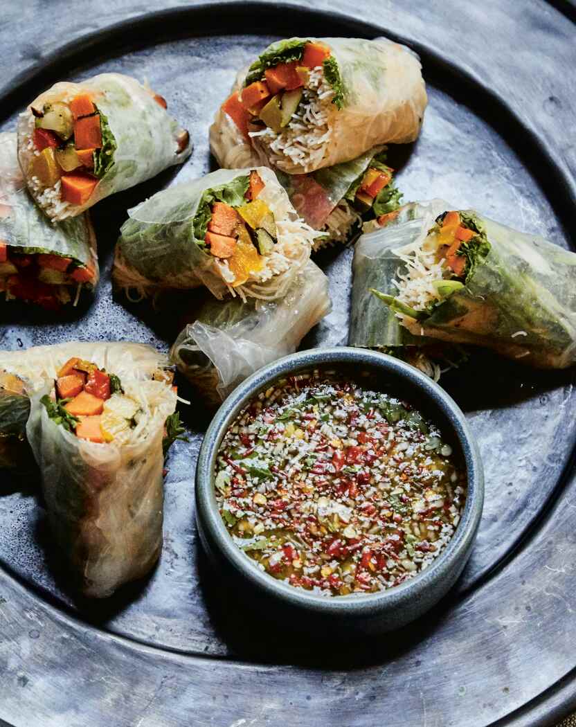 Vietnamese Veggie Spring Rolls, Sweet Dipping Sauce - I Have the Recipe