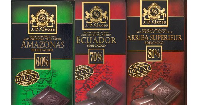 SMACZNE I WEGAŃSKIE: CZEKOLADA GORZKA JD Gross