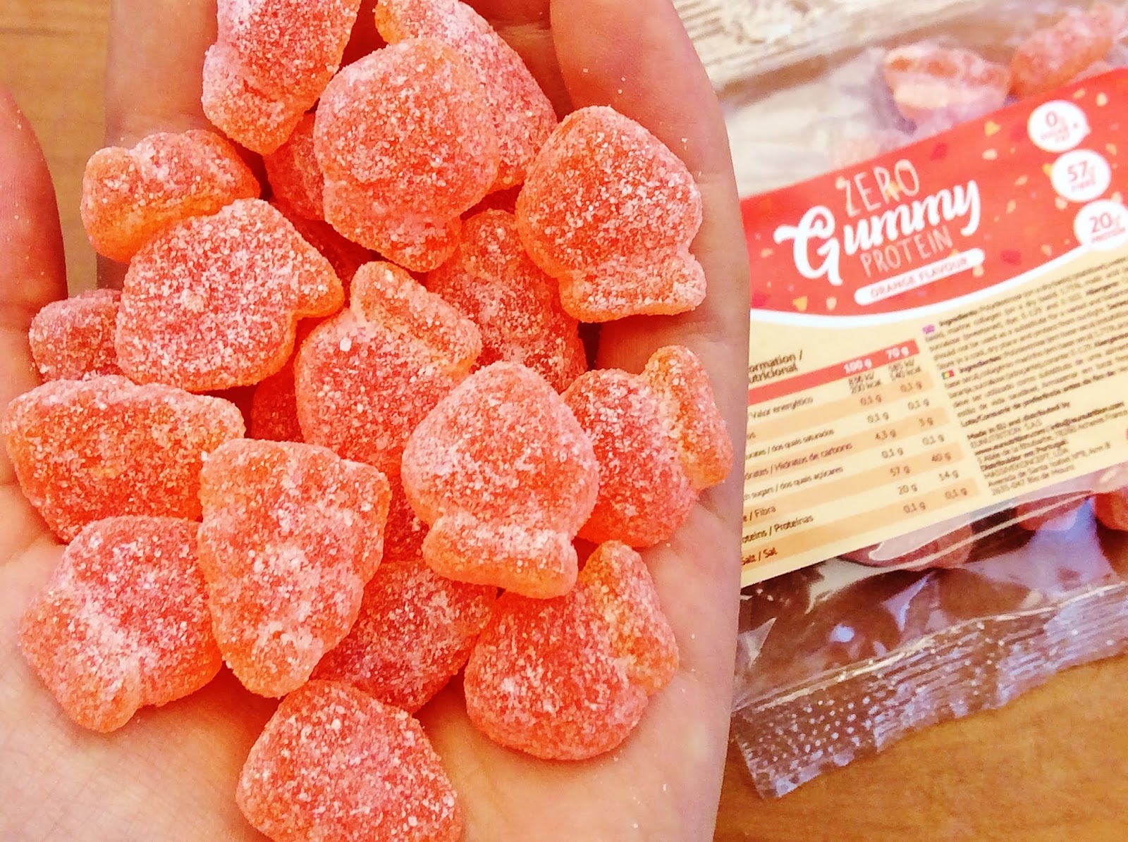 Produtos #81 - Gomas Sem Açúcar da EU Nutrition (Morango, Laranja e Maçã)